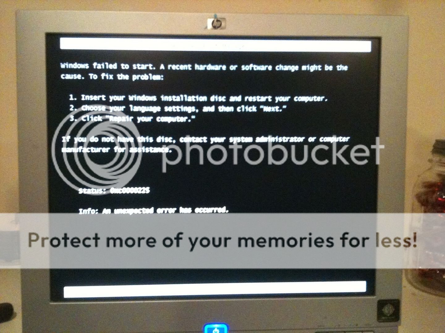Error When Installing Win 7 | Overclock.net